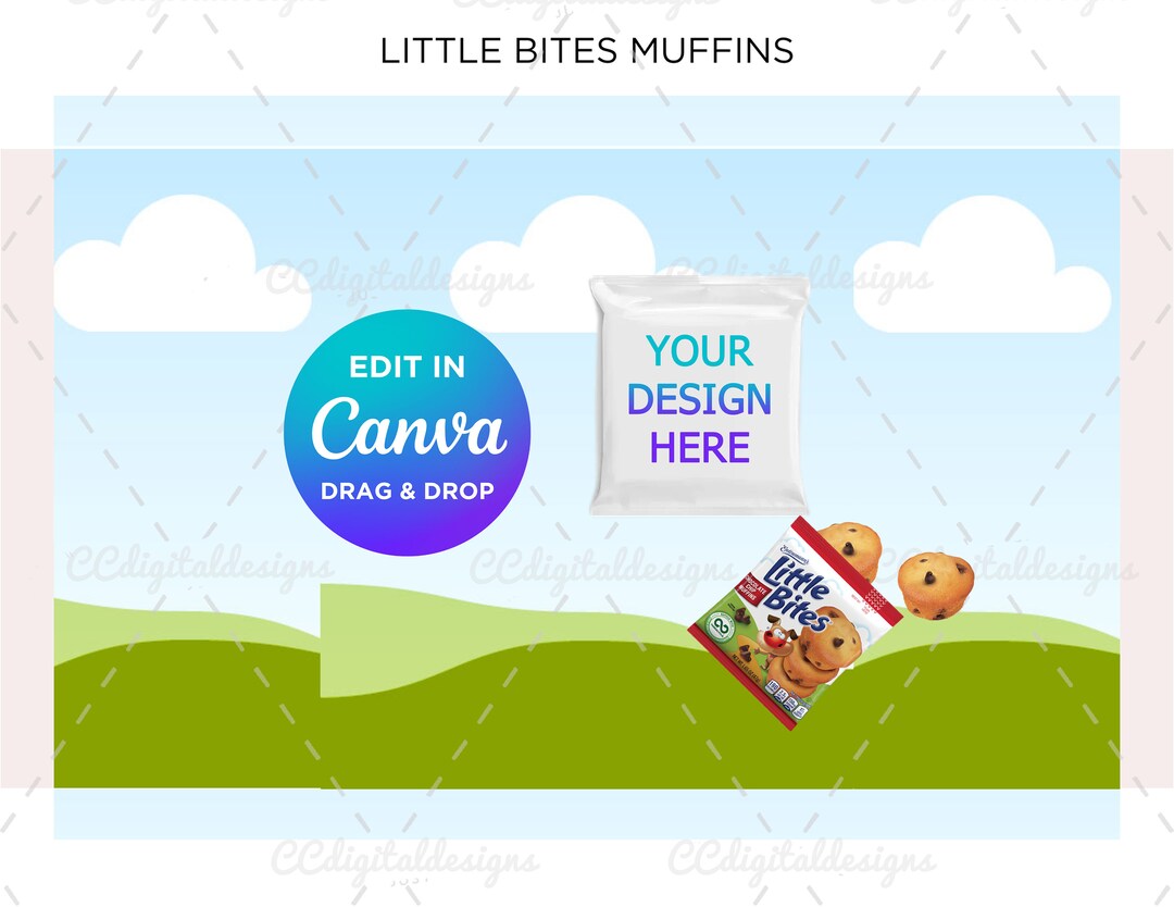 Mini Muffins Template - Etsy