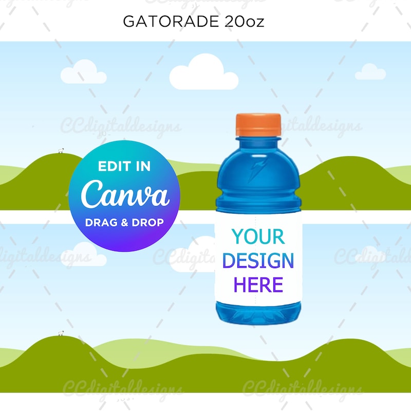 Gatorade Sticker Label - Etsy