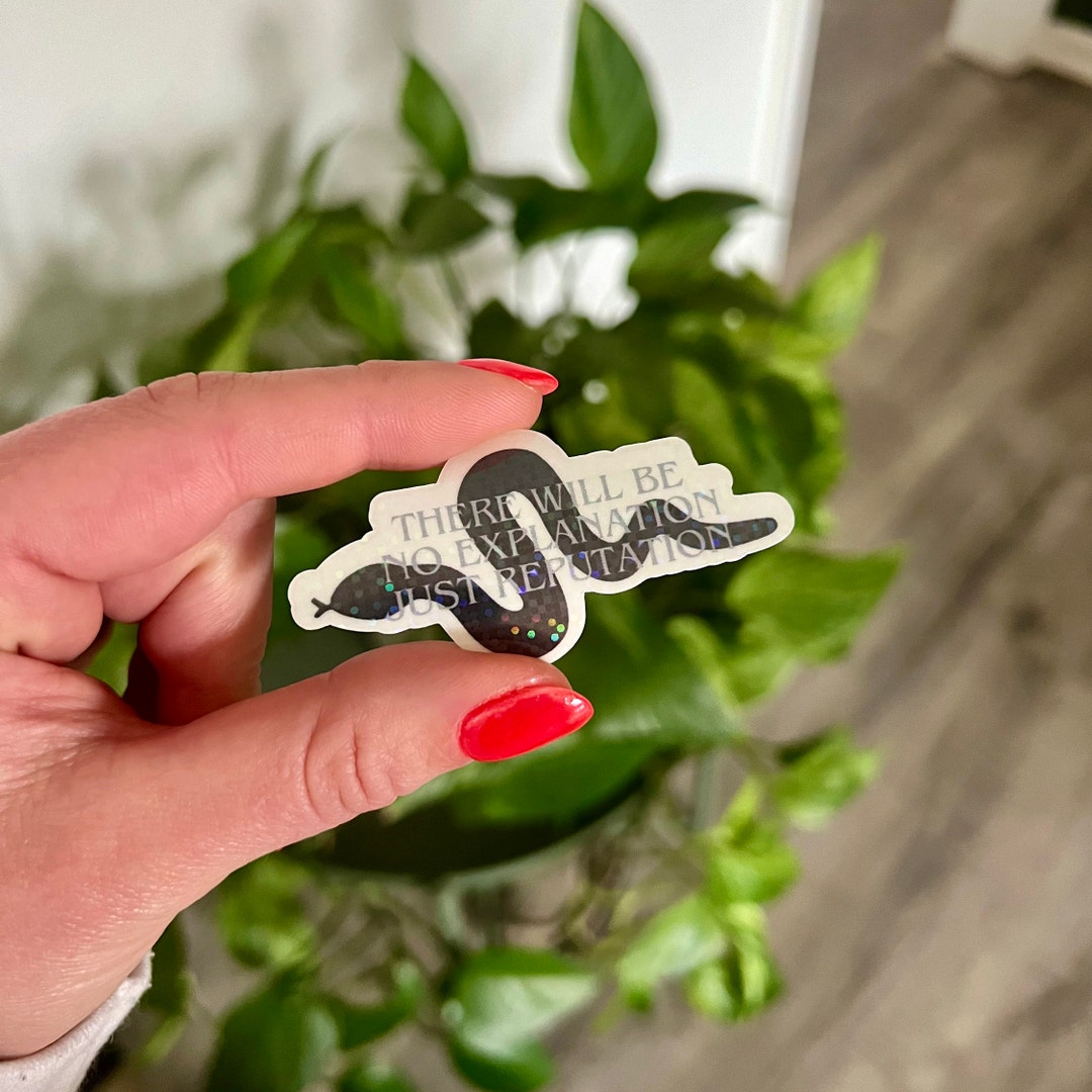 Taylor Swift Reputation Sticker - Etsy