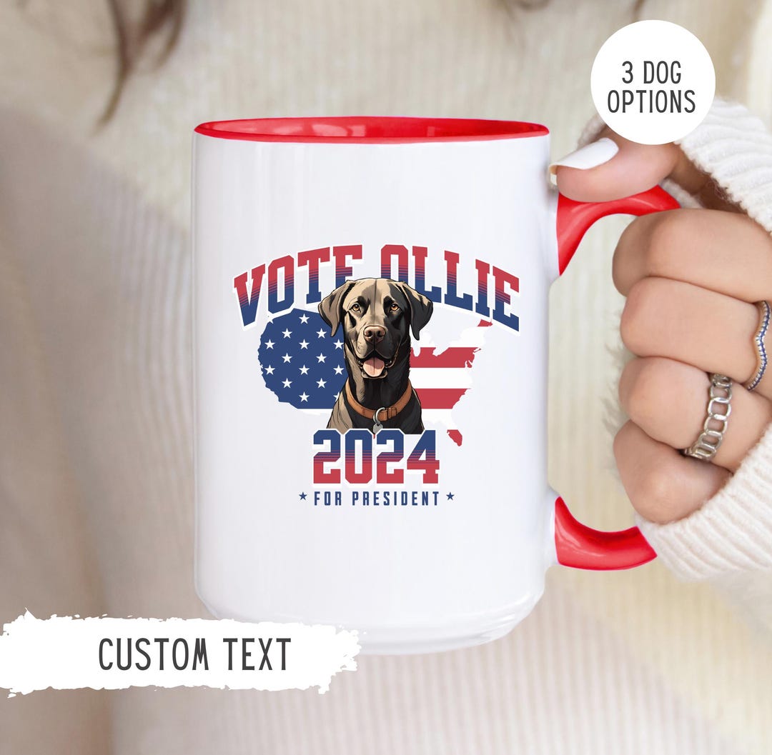 Personalized Name Labrador Retriever Mug,custom Lab Mug,vote for ...