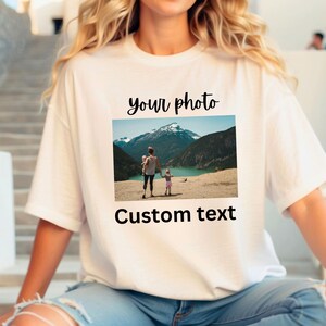 Custom Picture Shirt, Personalized Custom Photo Shirt, Custom Shirt ...