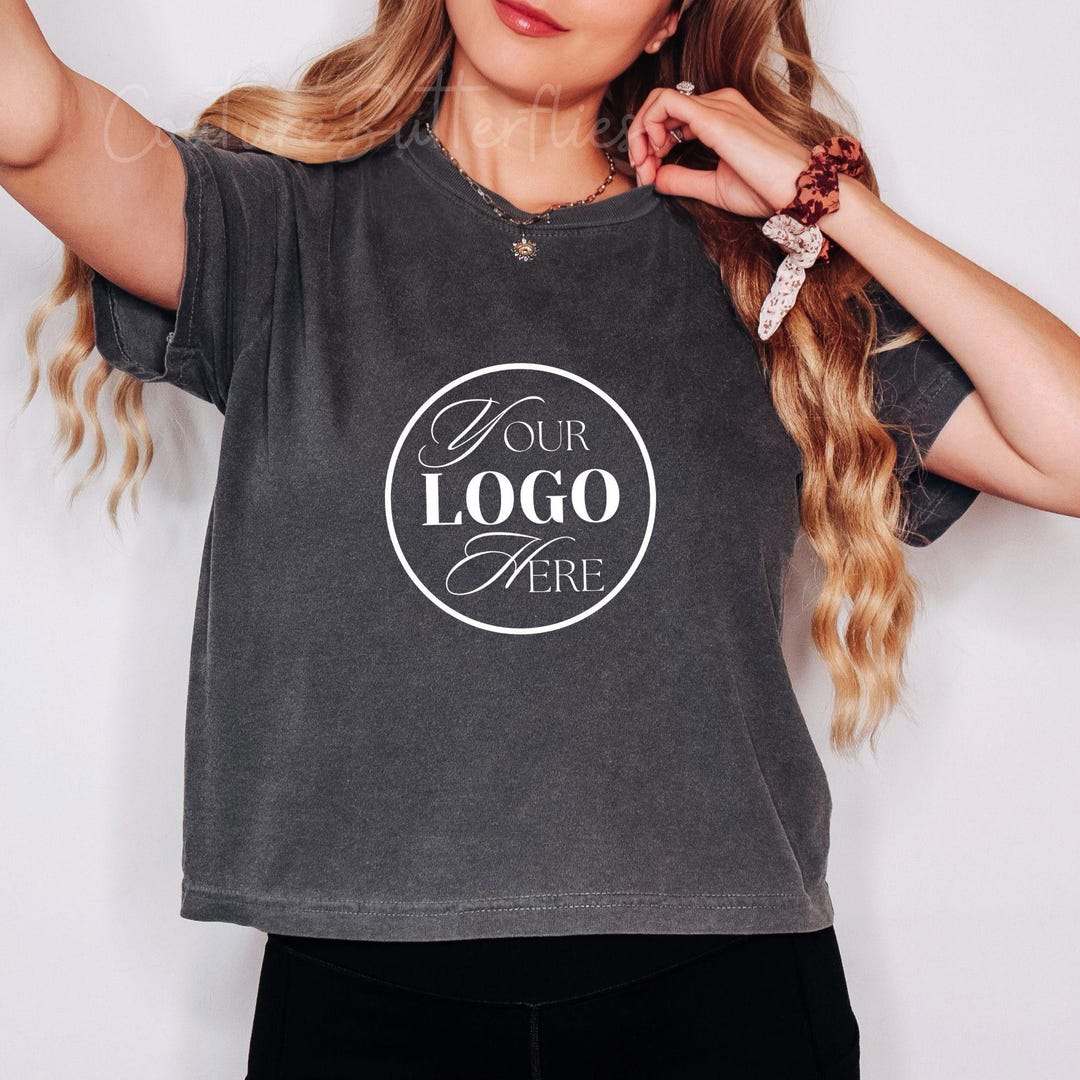 Custom Comfort Colors Crop Top Personalized Shirt Boxy Tee 3023 ...