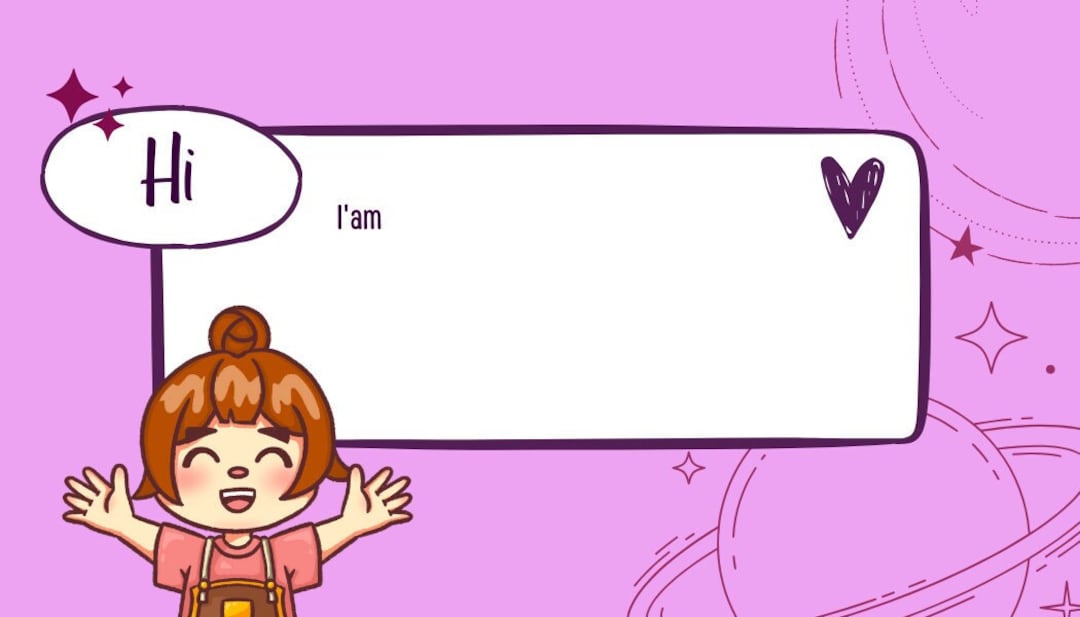 Name Tag for Girls - Etsy