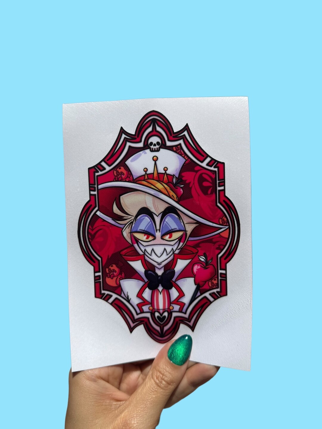 Lucifer Hazbin Hotel Car Decal - Etsy