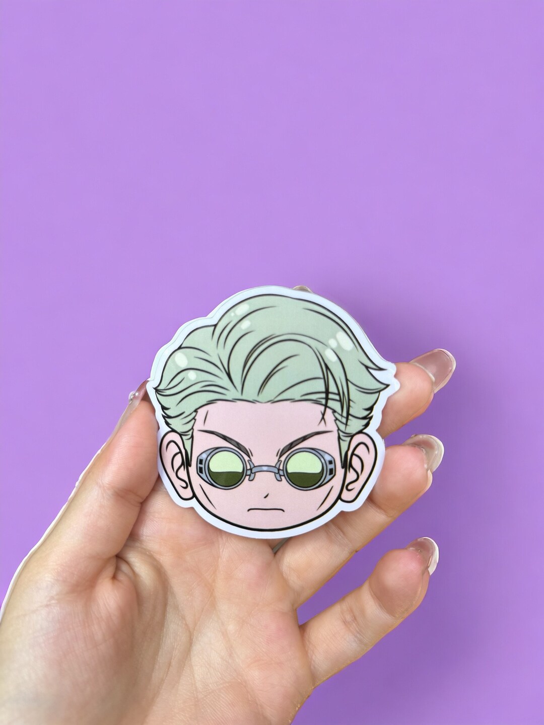 Nanami Head Glossy Sticker - Etsy