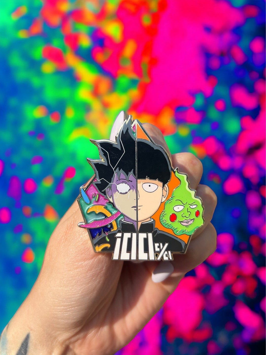 Mob Psycho Ego Enamel Pin - Etsy Australia