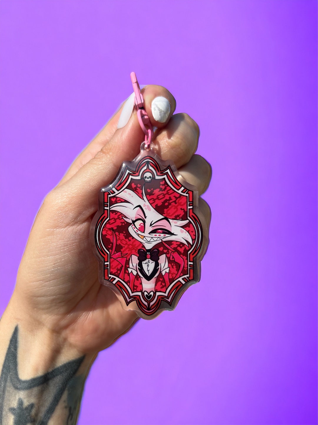 Angel Dust Acrylic Keychain 3 - Etsy