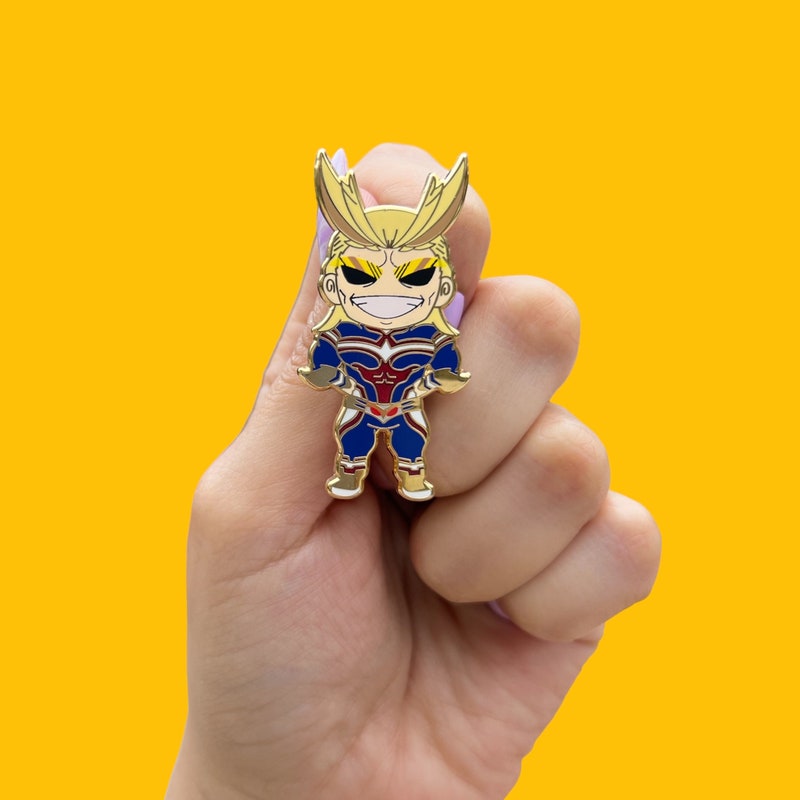 Deku Pin All Might - Etsy
