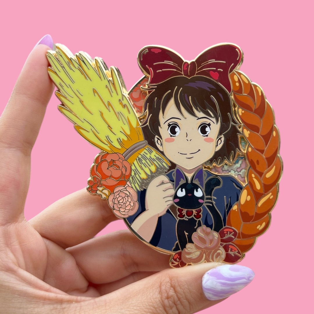 Kiki Delivery Service Enamel Pop Pin - Etsy
