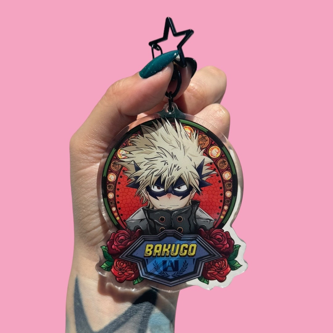 Bakugo Nouveau Acrylic Keychain - Etsy