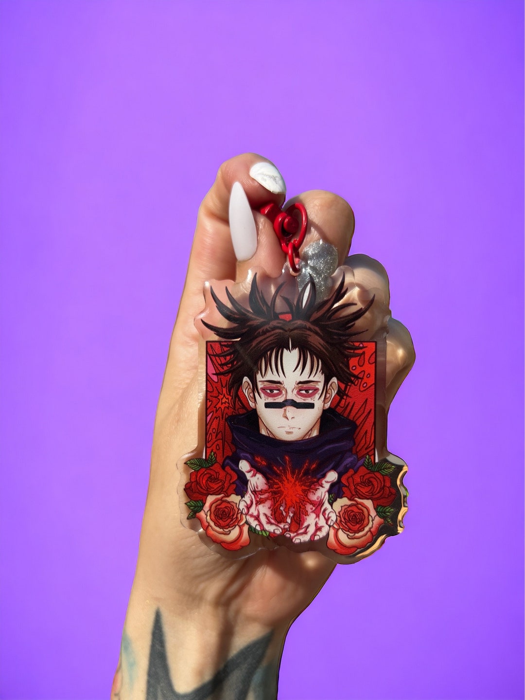 Choso Acrylic Keychain 7 - Etsy