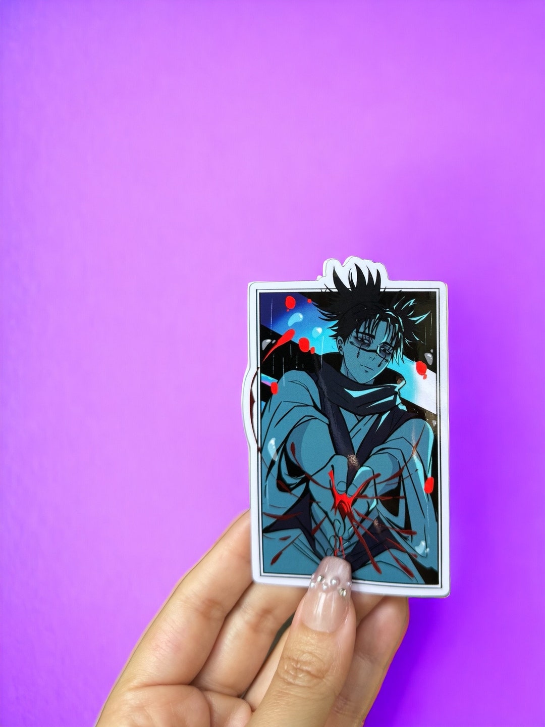 Choso Clap Sticker Glossy Sticker - Etsy