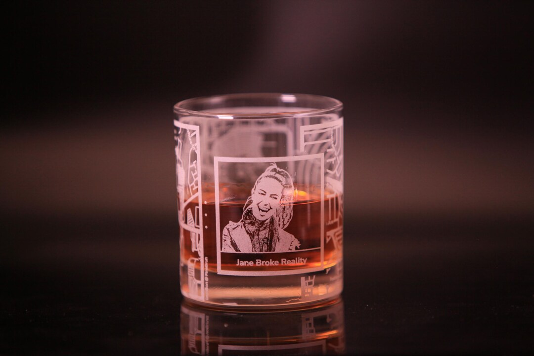 Whiskey Glasses + Custom Map + Custom Picture | 100% Self Serve ...