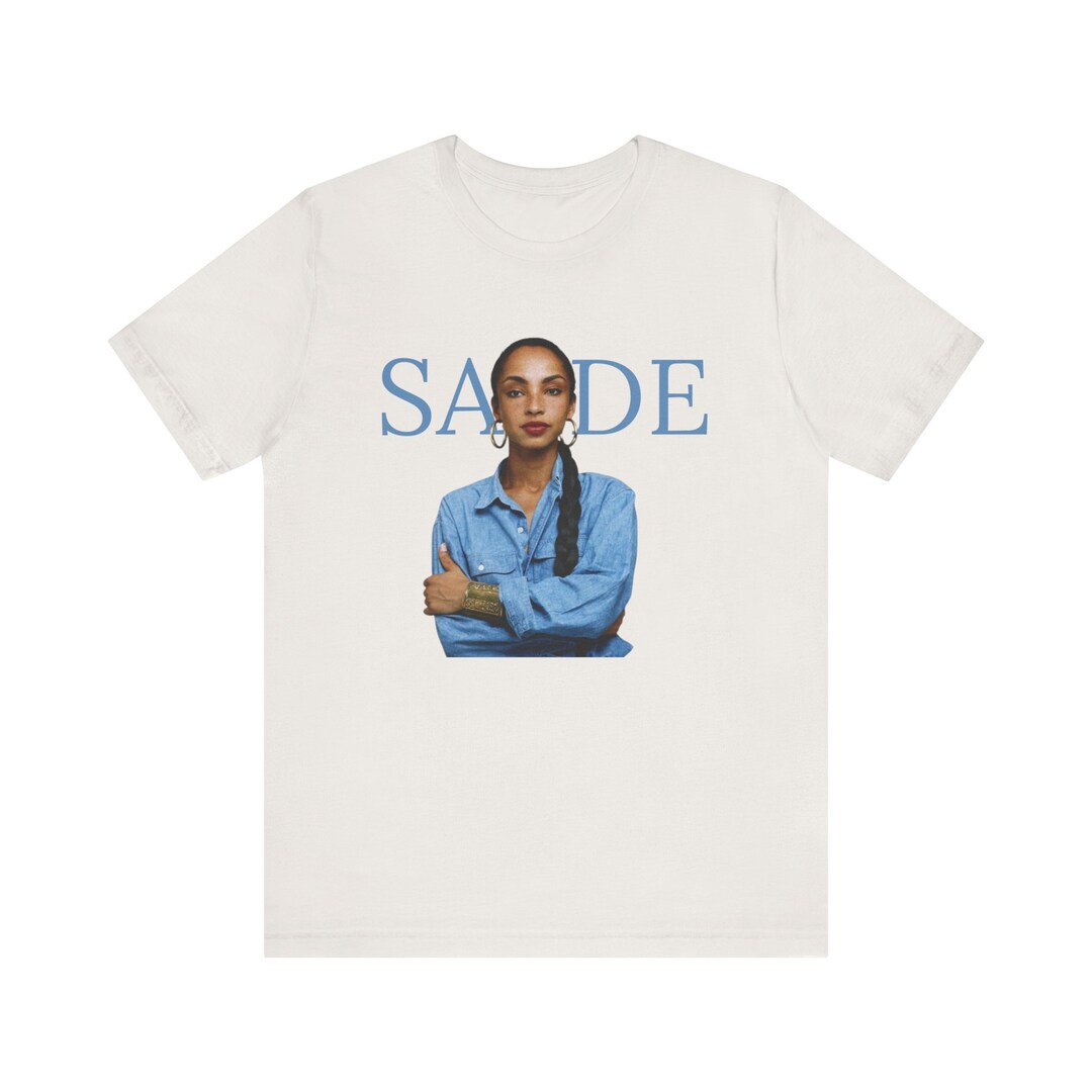 Vintage Sade Adu T-shirt, Classic 90s Music Icon Tee, Soft Cotton Sade ...