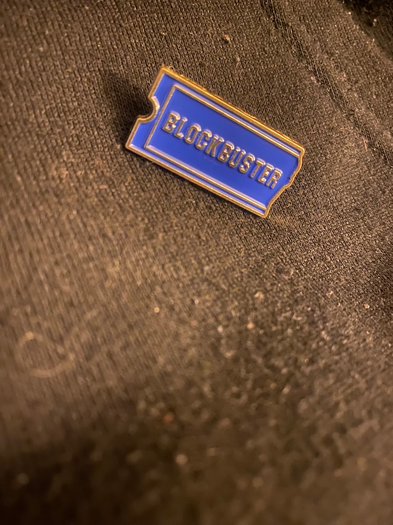Blockbuster Enamel Pin - Etsy