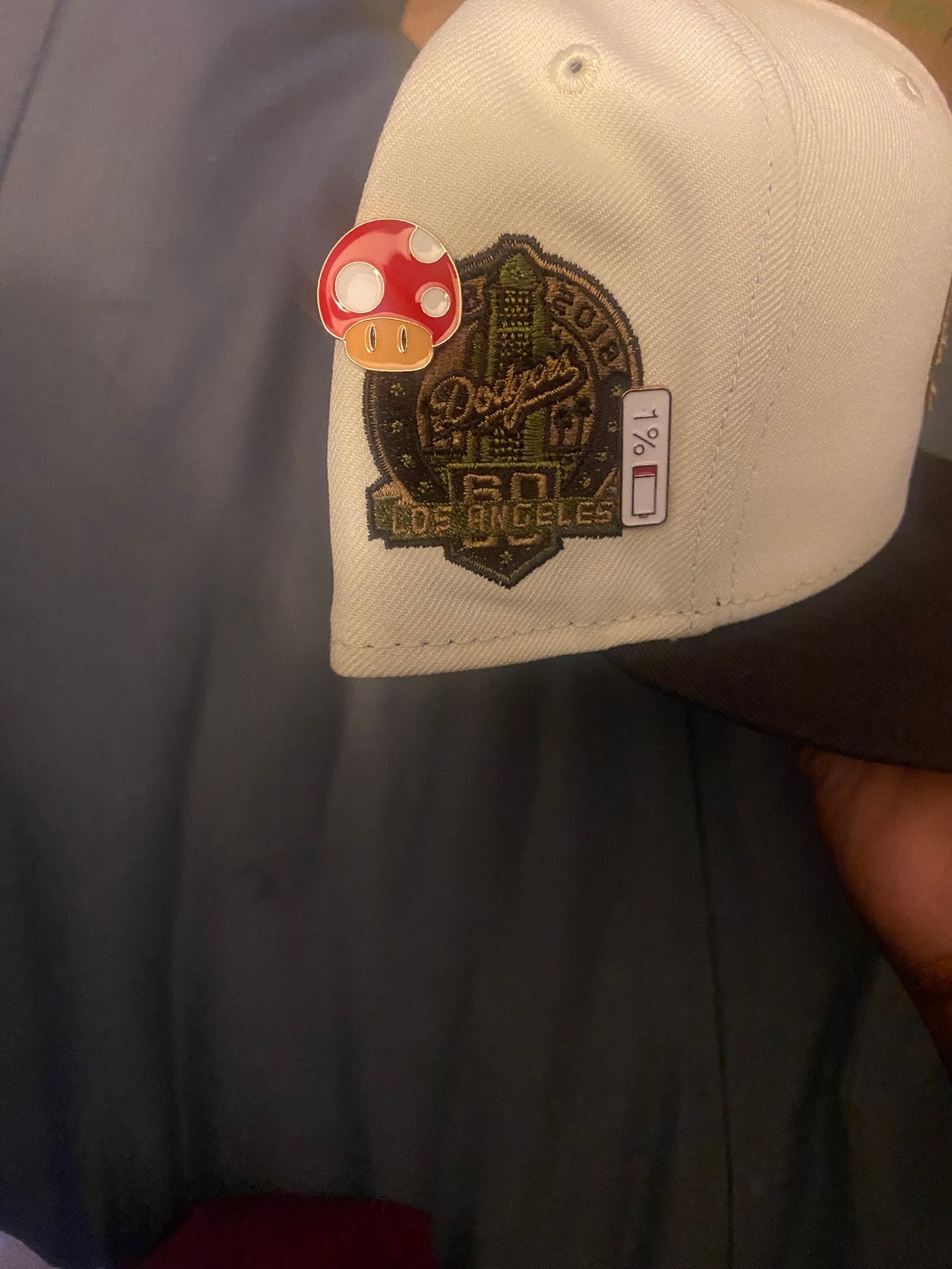 Super Mario Mushroom Enamel Pin - Etsy