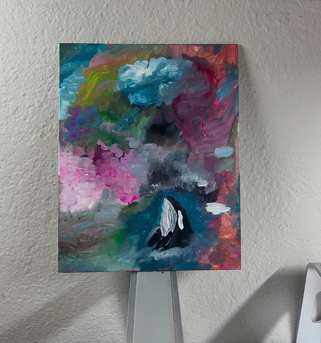 Free Emotions Acrylic Painting - Etsy