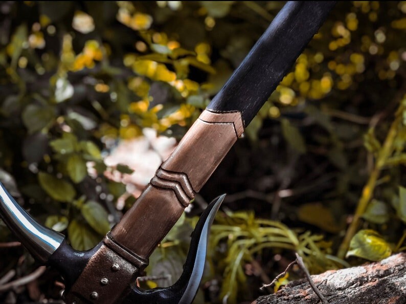 Hand Forged Horseman's Warpick, Medieval Viking Axe, Carbon Steel War ...