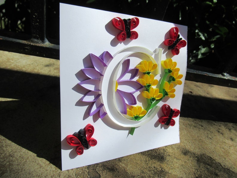 Alphabet Paper Quilling Letter C - Etsy