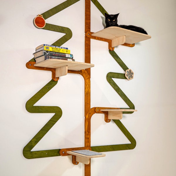 Wall Mounted Cat Shelves - Etsy