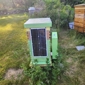 Solar Beehive Fan Control Humidity - Etsy