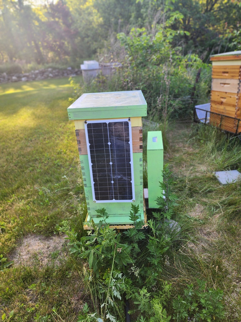 Solar Beehive Fan Control Humidity - Etsy