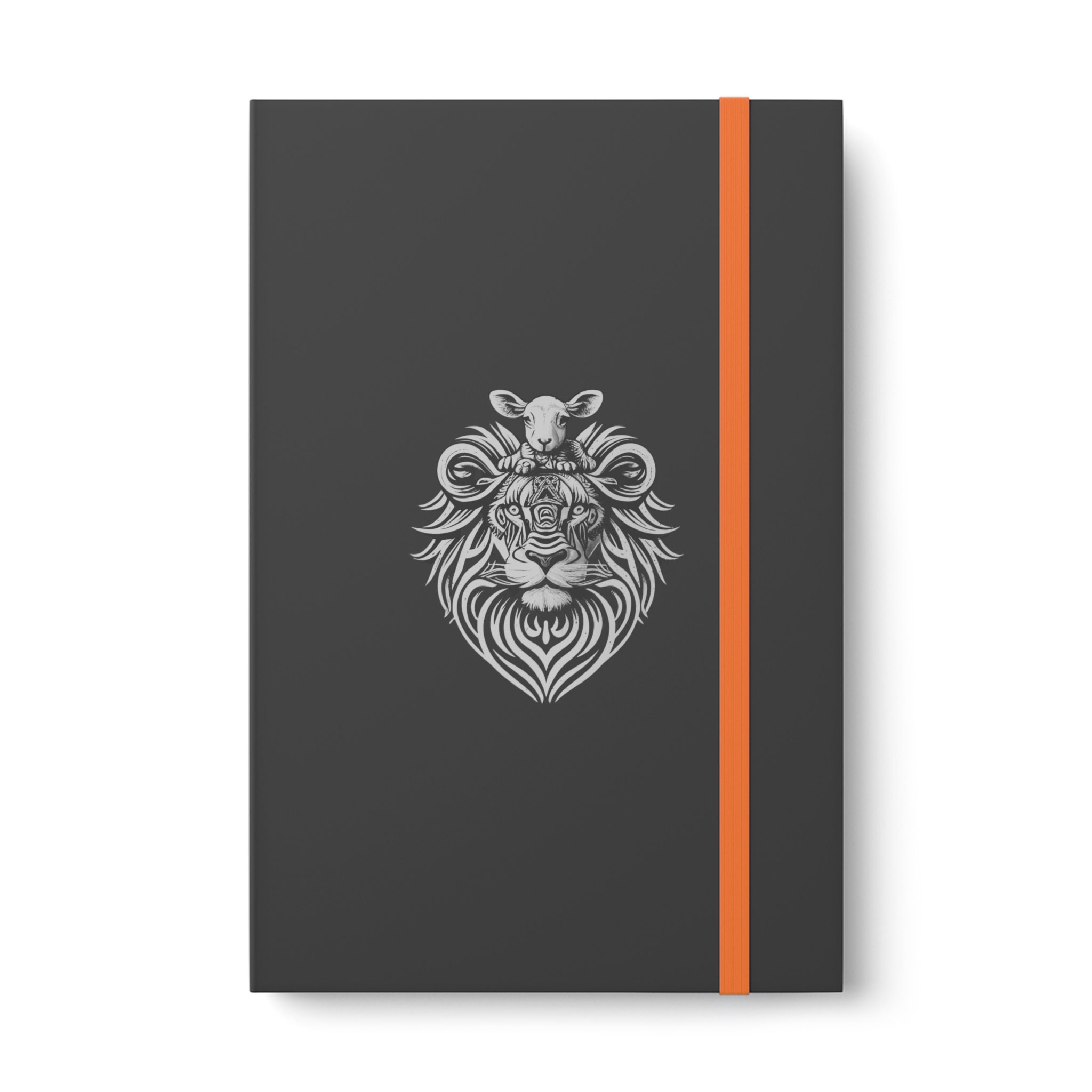 Lion and the Lamb Notebook - Ruled, Inspirational Notebook, Christian ...