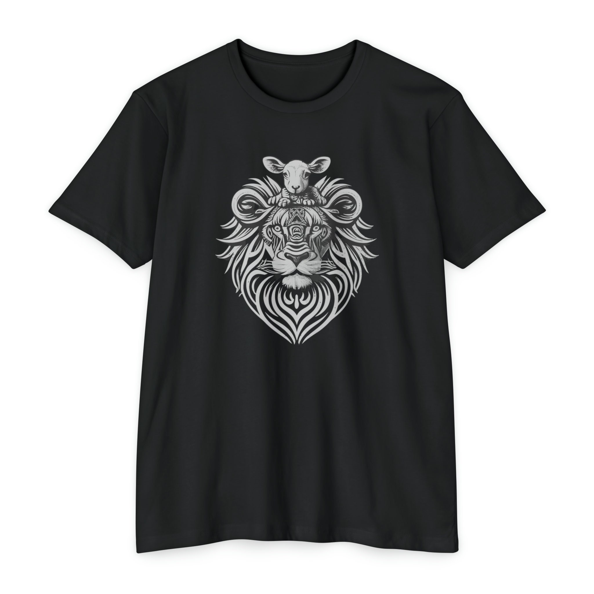 Lion and the Lamb Shirt, Christian Lion Shirt, Christian Lamb T-shirt ...