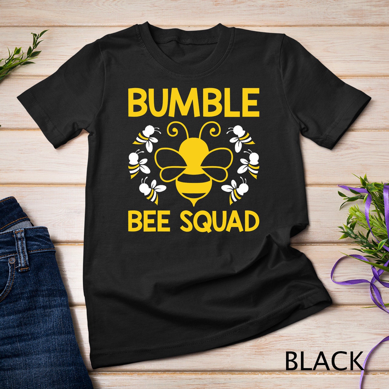 Bumble Bee Squad Bumblebee Team Group Family Friends T-shirt Sweatshirt ...