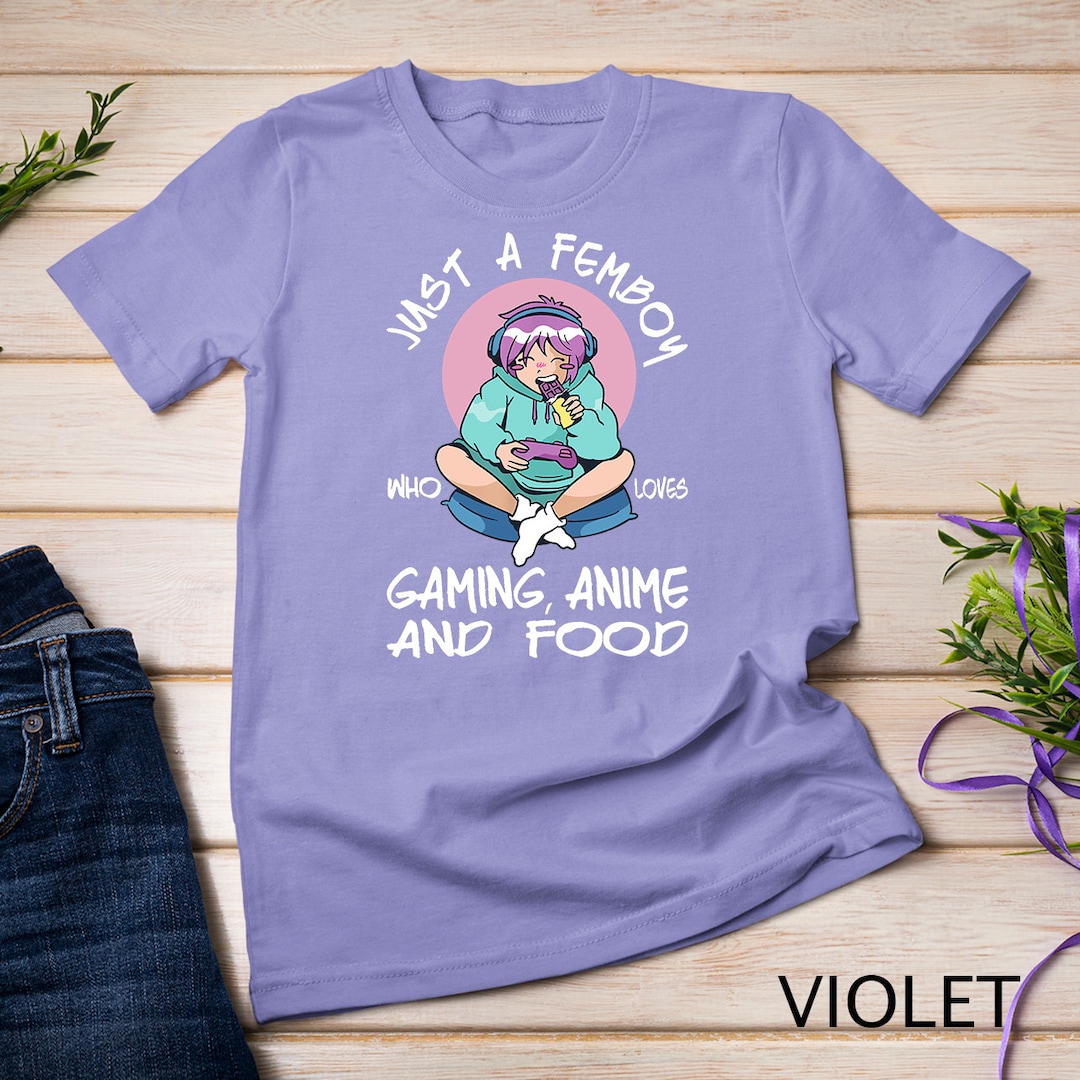 Femboy Outfit Anime Gaming Femboy Top Sissies Cosplay T-shirt ...