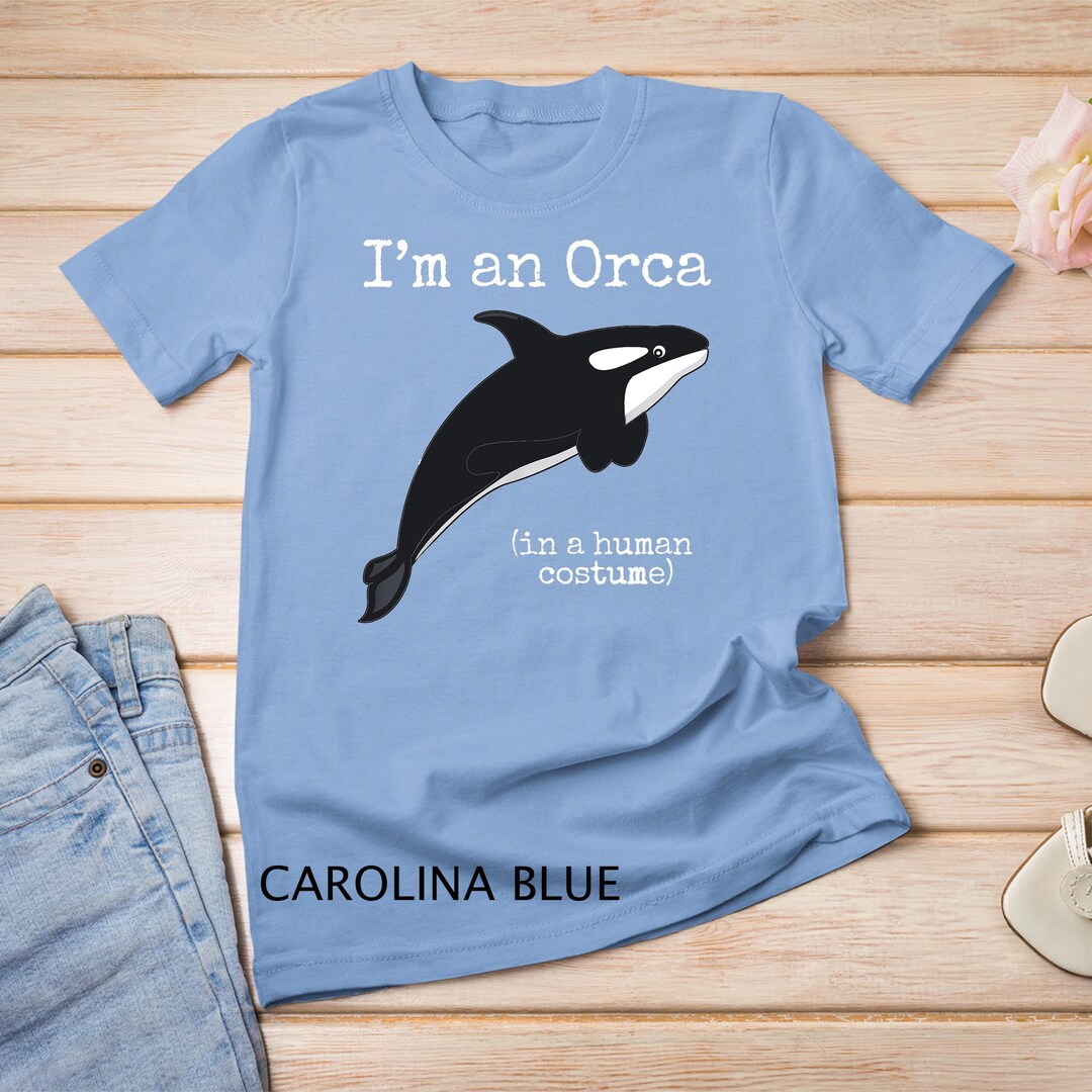 Orca Killer Whale Costume I'm an Orca in a Human Costume T-shirt ...