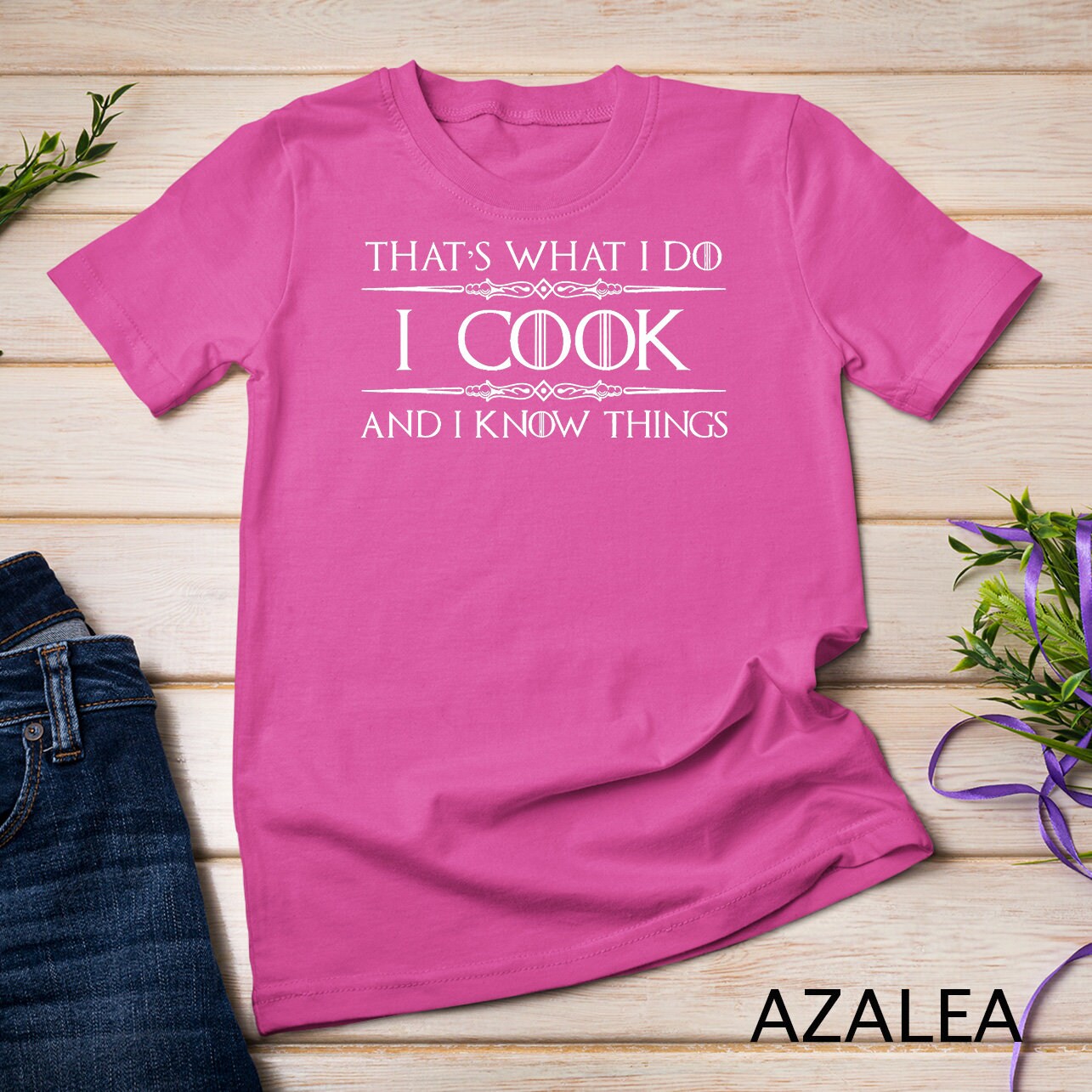 Chef Cook Gifts I Cook I Know Things Funny Cooking T-shirt Sweatshirt ...