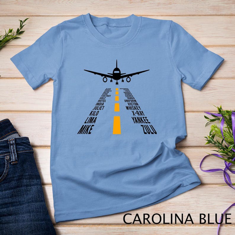 Phonetic Alphabet Pilot Airplane Aviation T-shirt Sweatshirt - Etsy