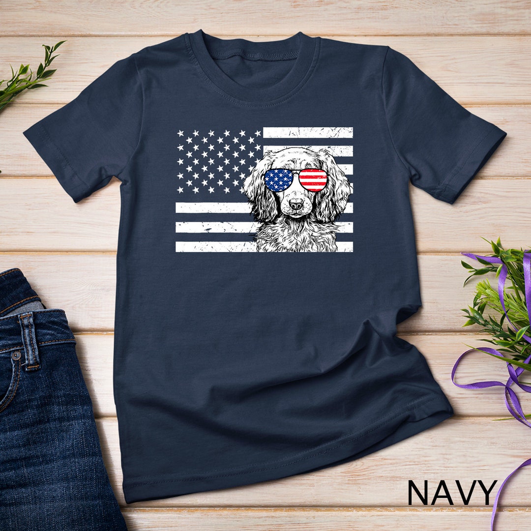 Dachshund Weiner Dog 4th of July US American Flag Patriotic T-shirt ...