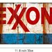 Exxon Reproduction Vintage Style Tin Sign - 8x12 Inch - Etsy