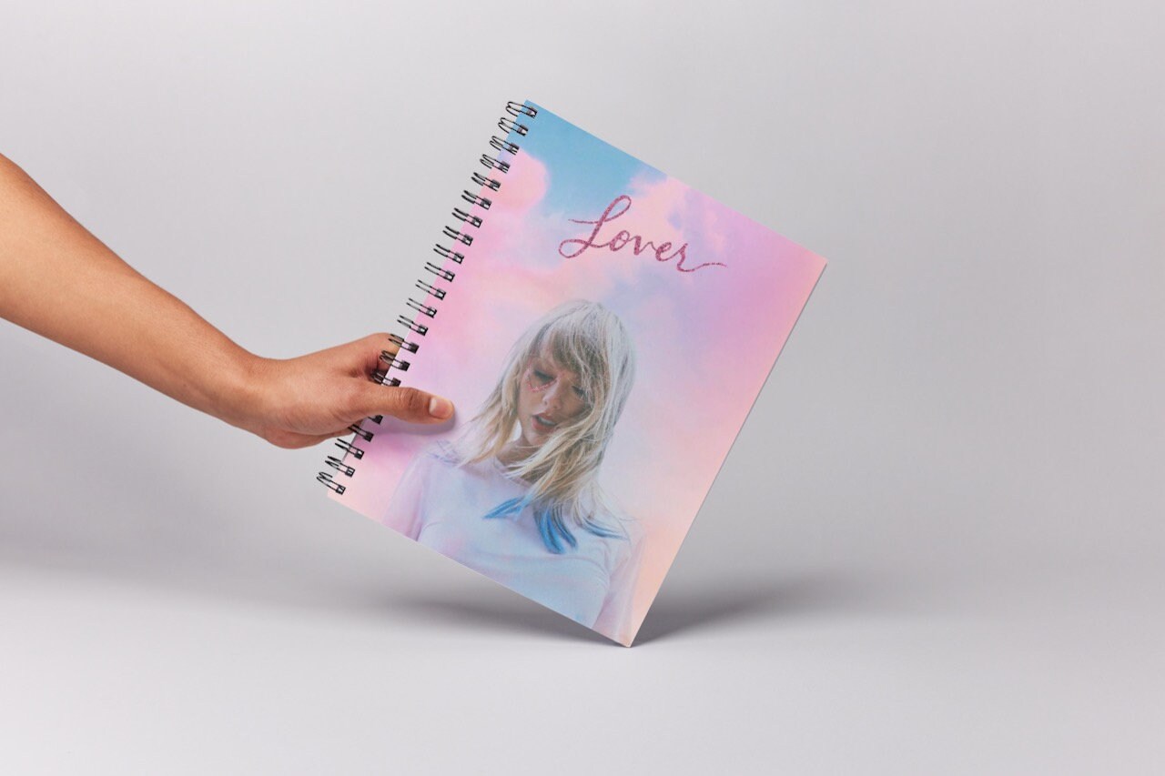 Lover Album Cover Inspired Notebook Taylor Swift Fan Gift - Etsy