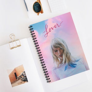 Lover Album Cover Inspired Notebook Taylor Swift Fan Gift - Etsy