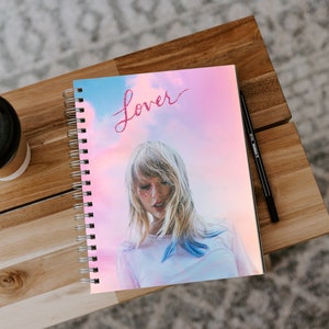 Lover Album Cover Inspired Notebook Taylor Swift Fan Gift - Etsy