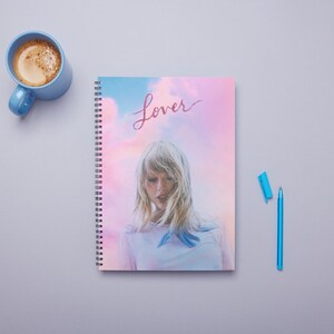 Lover Album Cover Inspired Notebook Taylor Swift Fan Gift - Etsy