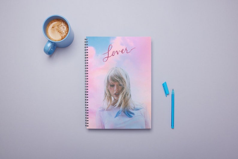 Lover Album Cover Inspired Notebook Taylor Swift Fan Gift - Etsy