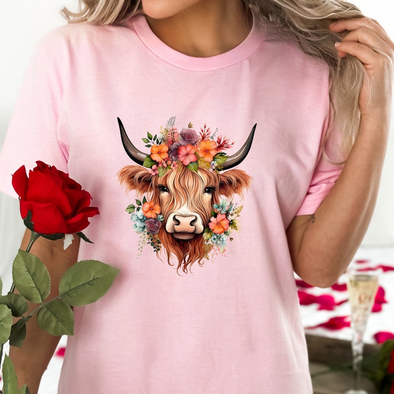 Highland Cow Shirt - Etsy