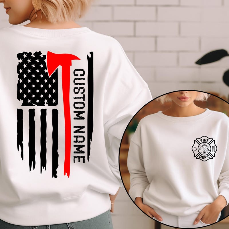 Custom Firefighter - Etsy