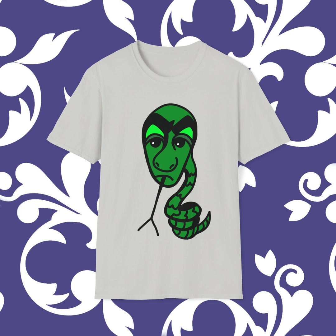 Snake Man T-shirt, Slither Man, Angry Hiss, Mad Snake Top - Etsy