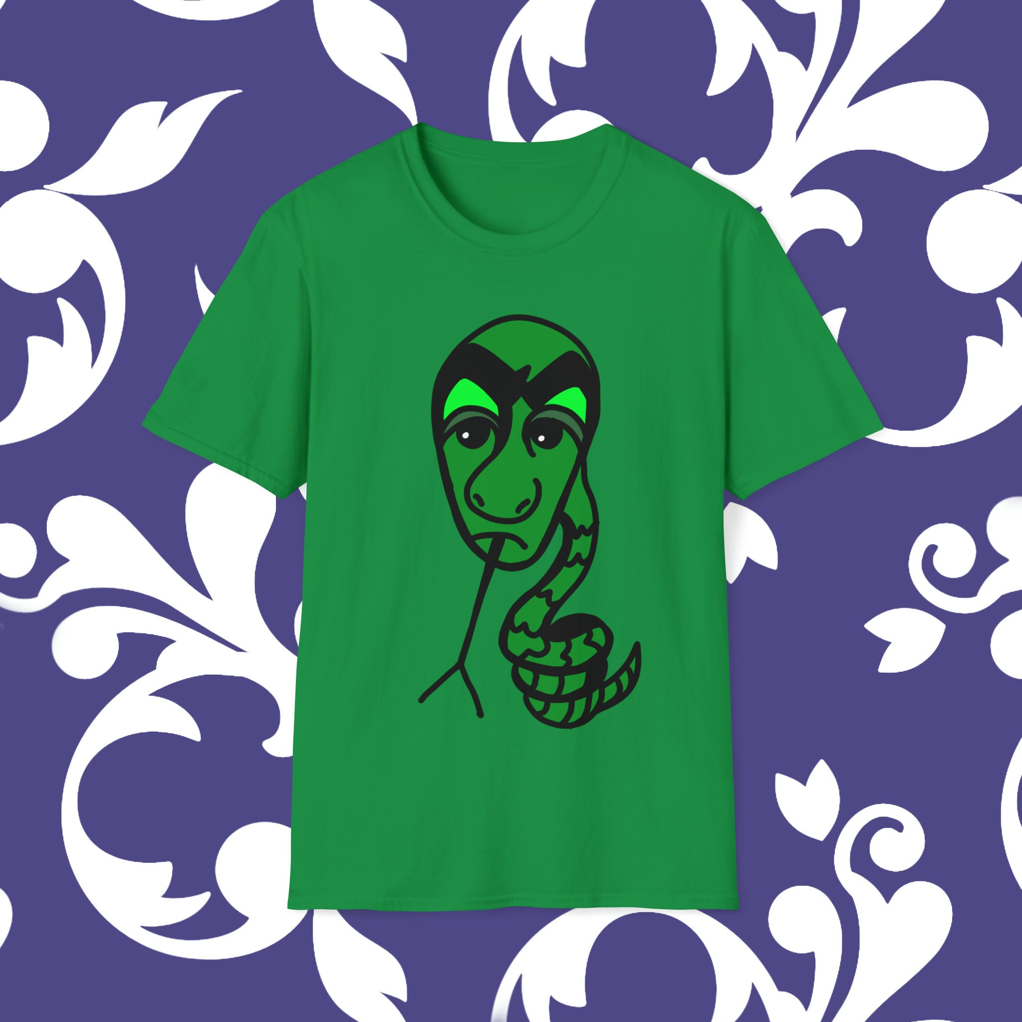 Snake Man T-shirt, Slither Man, Angry Hiss, Mad Snake Top - Etsy