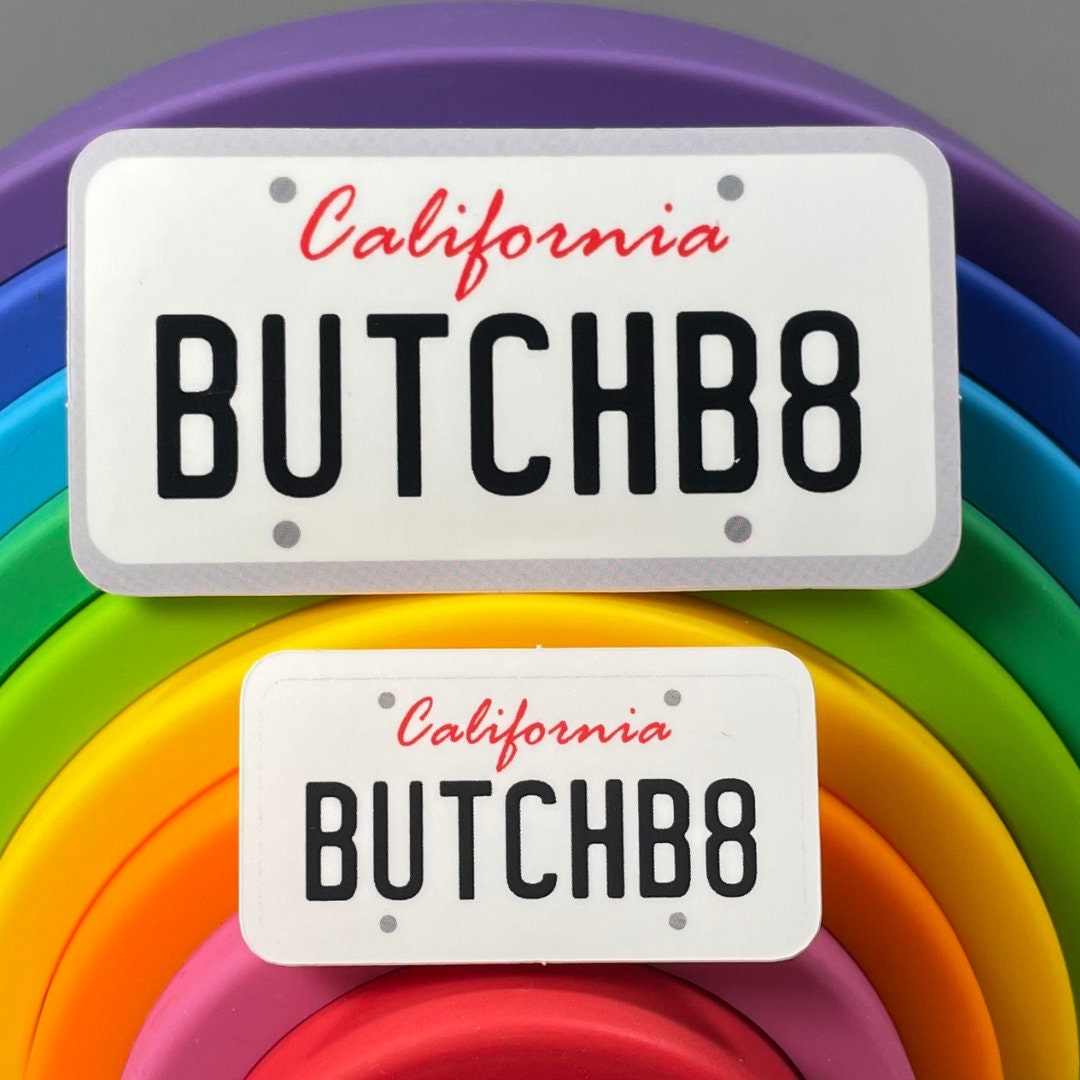 Butch Bait Sticker BUTCHB8 Butch Lesbian Dyke Pride - Etsy