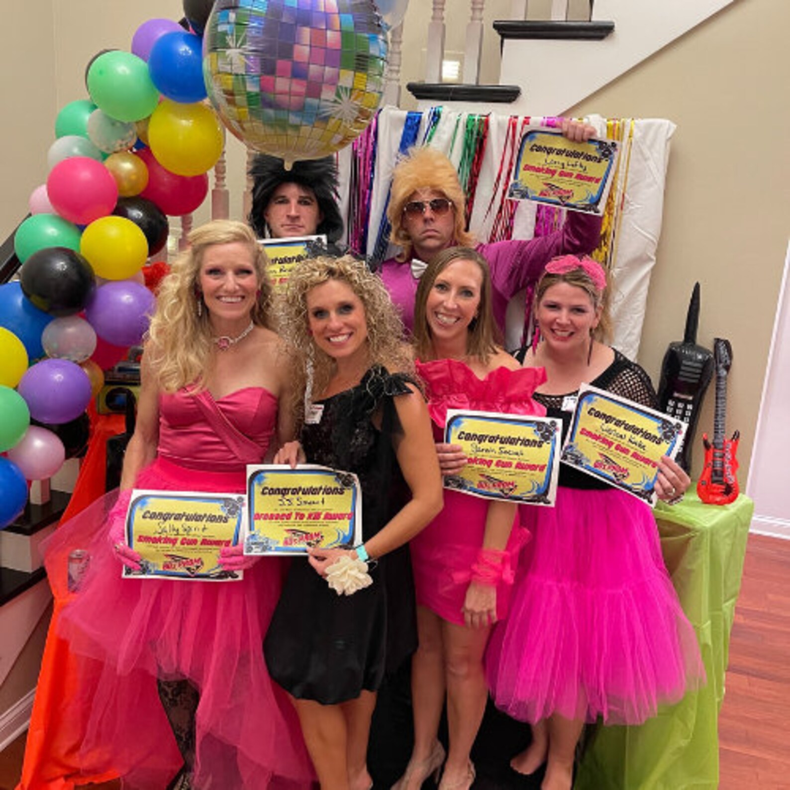 Totally Rad 80s Prom Gone Bad| Costume Era 1980s Mullet Detective Theme ...