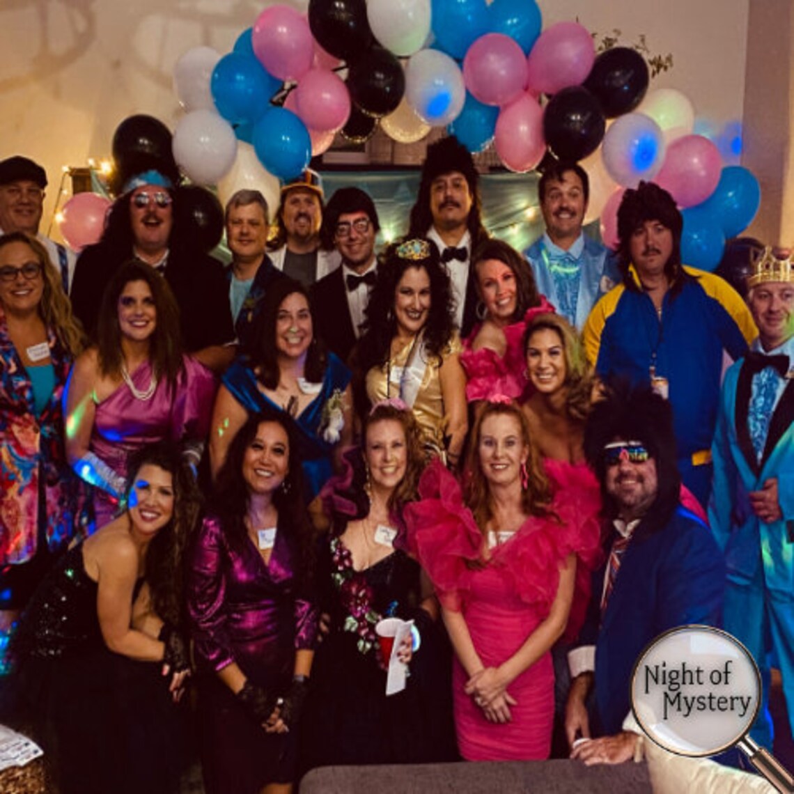 Totally Rad 80s Prom Gone Bad| Costume Era 1980s Mullet Detective Theme ...