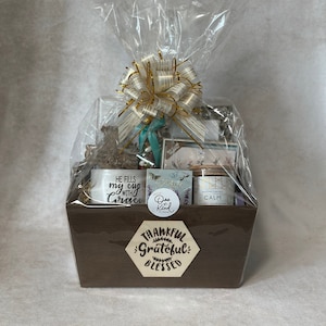 Sympathy Basket, Loss of a Loved One, Grief Basket, Thinking of You ...