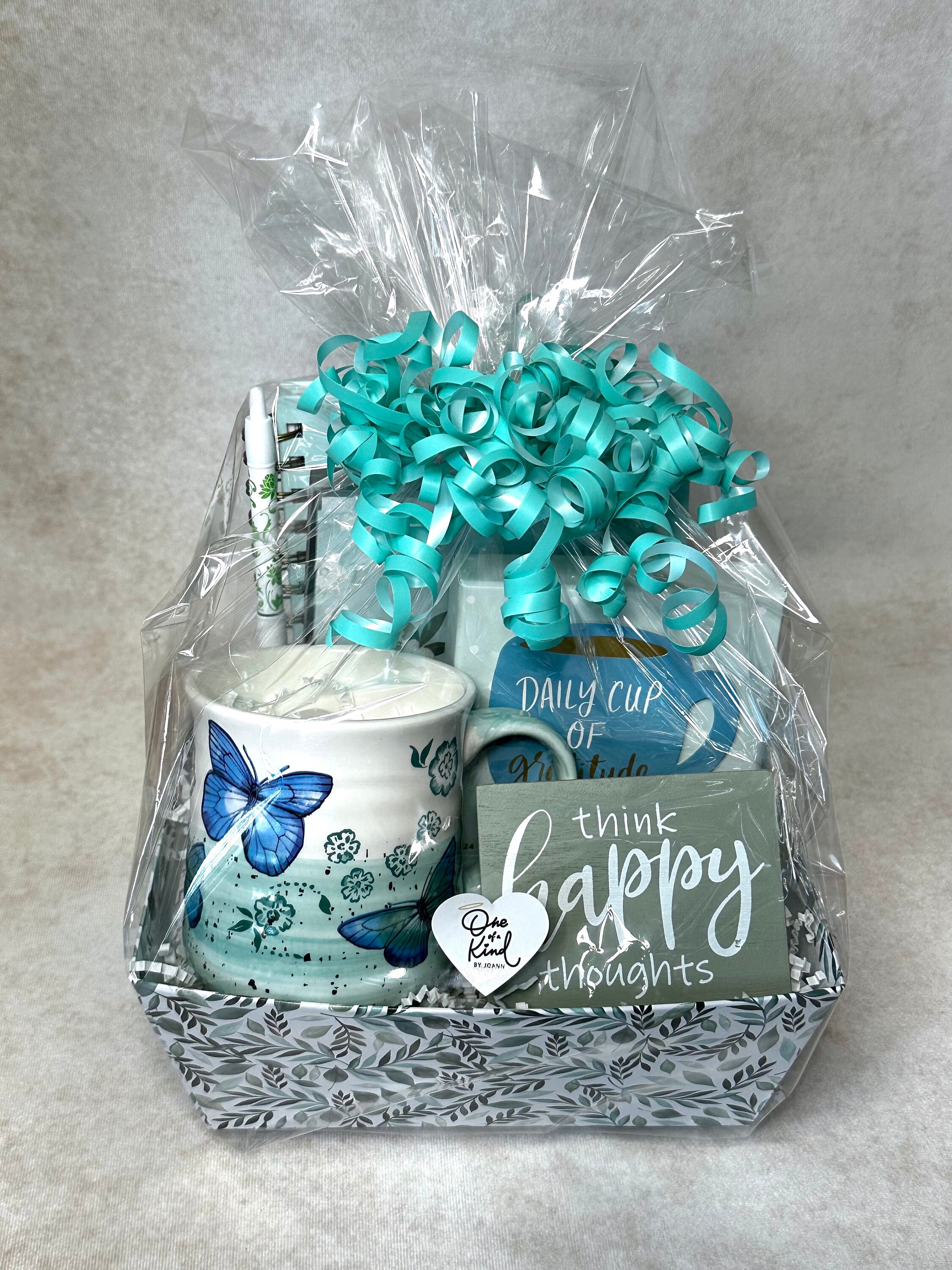 Uplifting Gift, Gratitude Cards, Inspirational Gift, Basket for Her ...