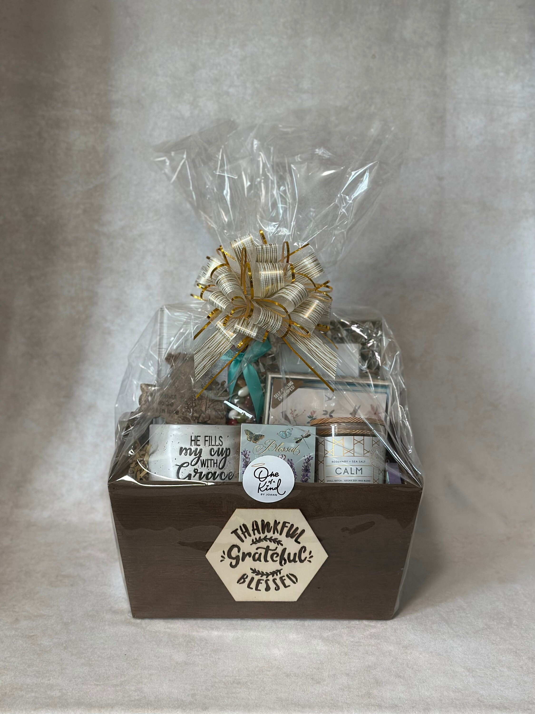 Sympathy Basket, Loss of a Loved One, Grief Basket, Thinking of You ...